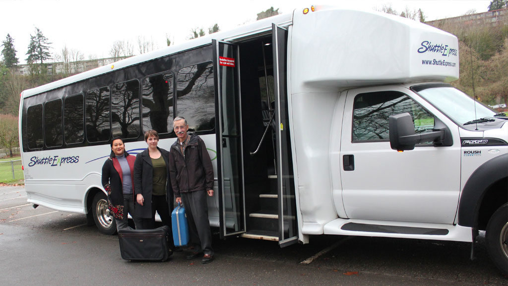 Executive 28 Passenger Coach Bus from Shuttle Express